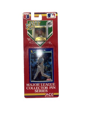 1991 MVP Major League Baseball Collector Pin Card Series Ken Griffey Jr ...