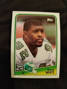 1988 Topps Reggie White football card Philadelphia Eagles #241 NM | eBay