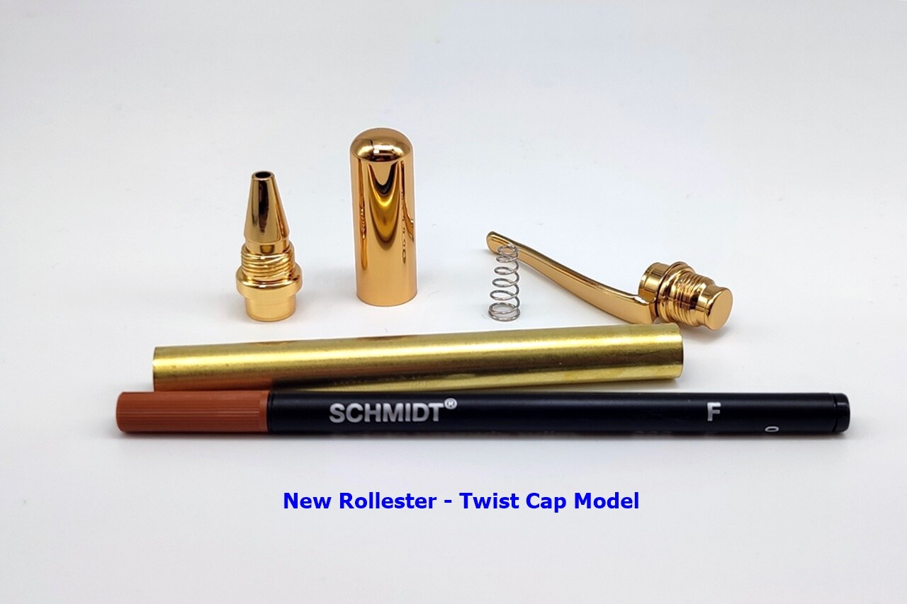 Rollester Rollerball Woodturning Pen Kit Prokraft PKR ROLL - Choice of ...