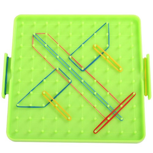 4pcs Geoboards Géométrique Geoboards Jouets Tableau Bloc Geoboard | eBay