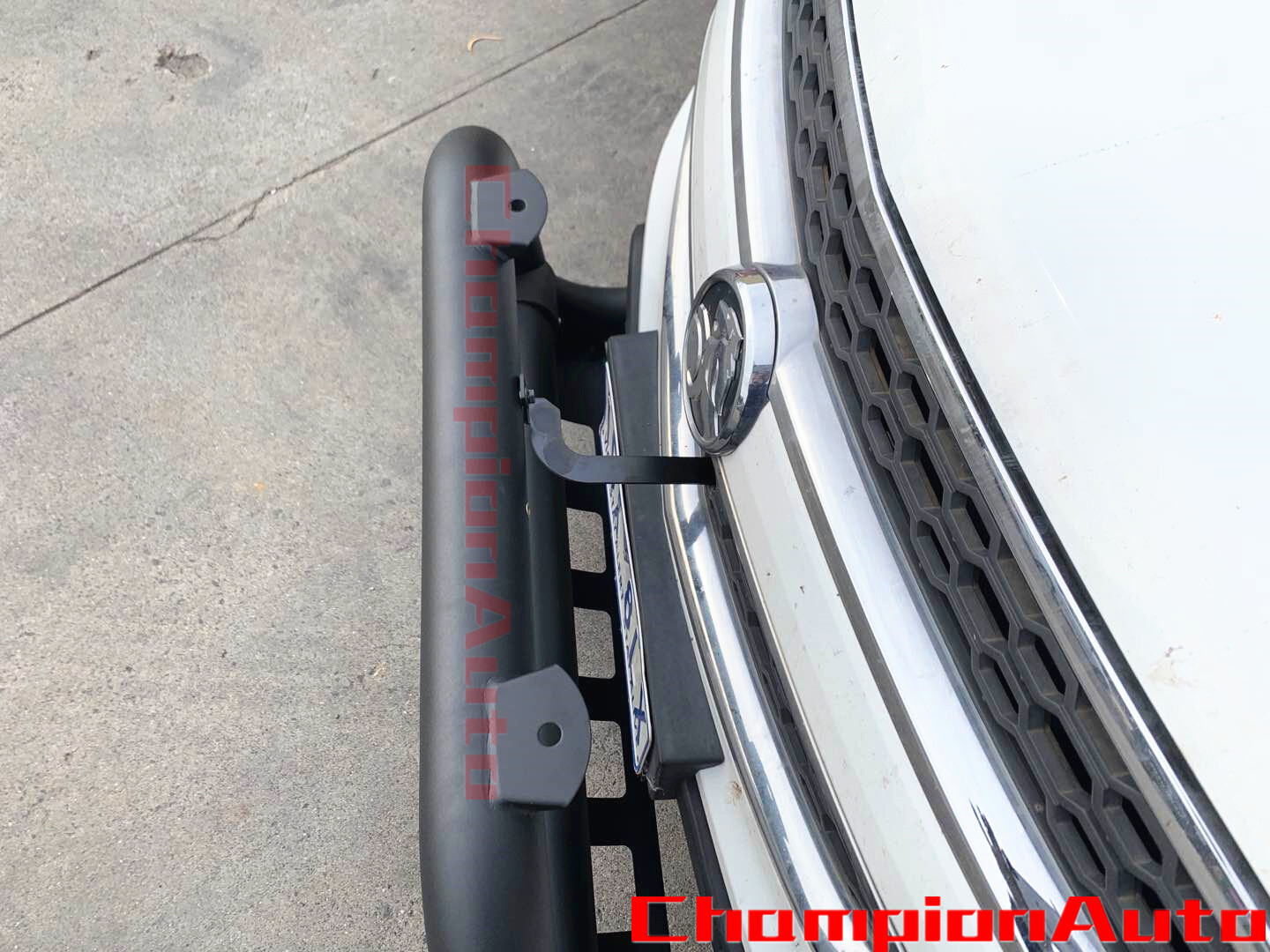 Holden RG Colorado Nudge Bar 2012- 2020 3'' Matt Sandy Black Powder ...