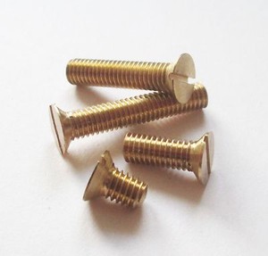 14 BA Brass Countersunk Screws / Bolts (20pk) Model Engineering(UK ...