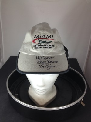 Bob Denver "Gilligan's Island" Autograph Inscribed Hat NWT, PSA Grade 8 ...
