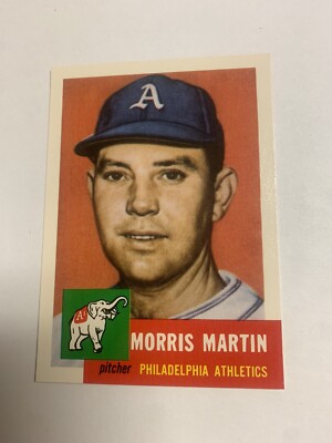 1991 Topps 1953 Archive Morris Martin Philadelphia Athletics | eBay