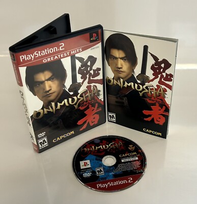 Onimusha: Warlords (Sony PlayStation 2, 2002) PS2 Black Label Complete ...
