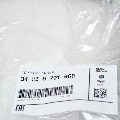 NEW BMW 7 F01 REAR BRAKE PAD WEAR SENSOR 34356791960 6791960 OEM | eBay