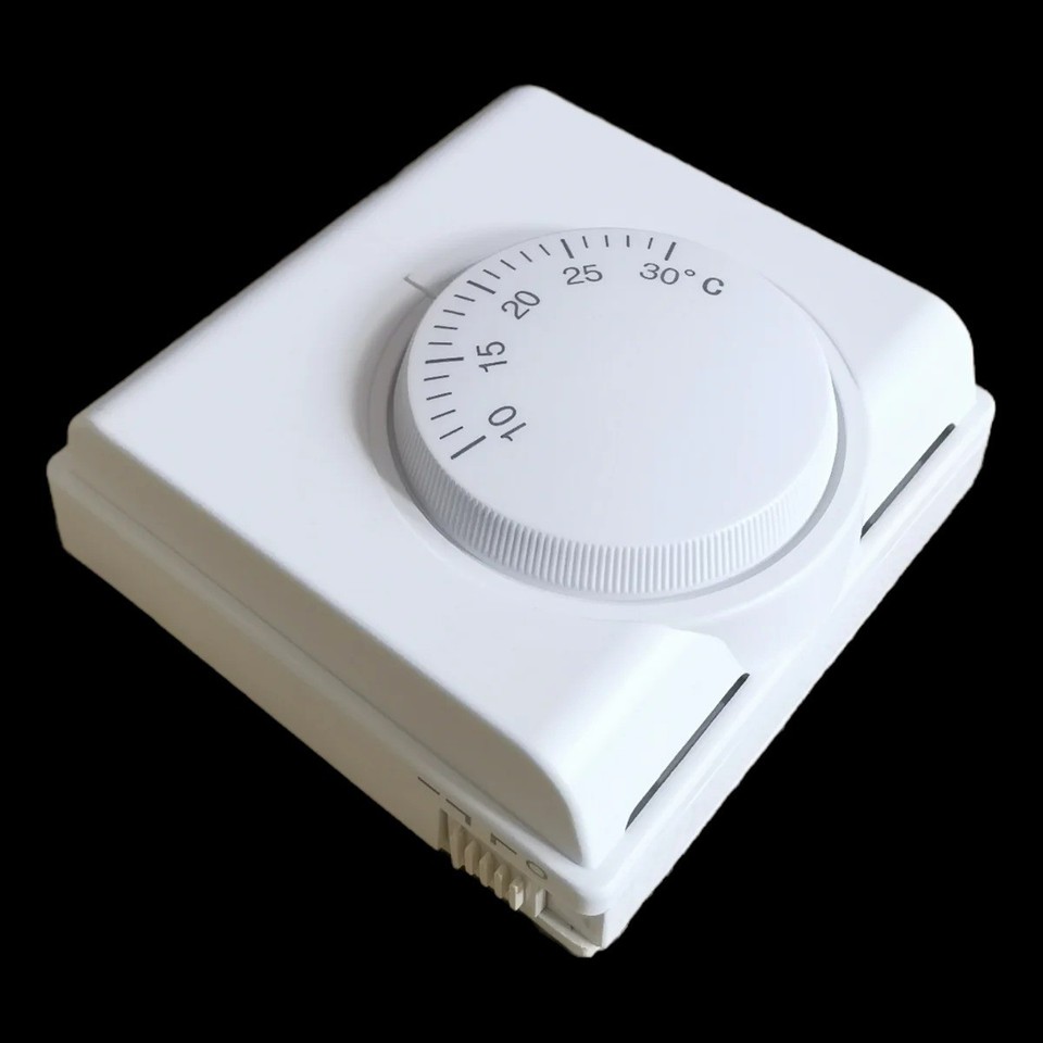 Home White Central Heating Room Temp Replace Thermostat Mechanical Stat ...