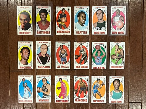 1969 Topps Basketball Complete Set 1-99 All NM Ex. Alcindor MC ...