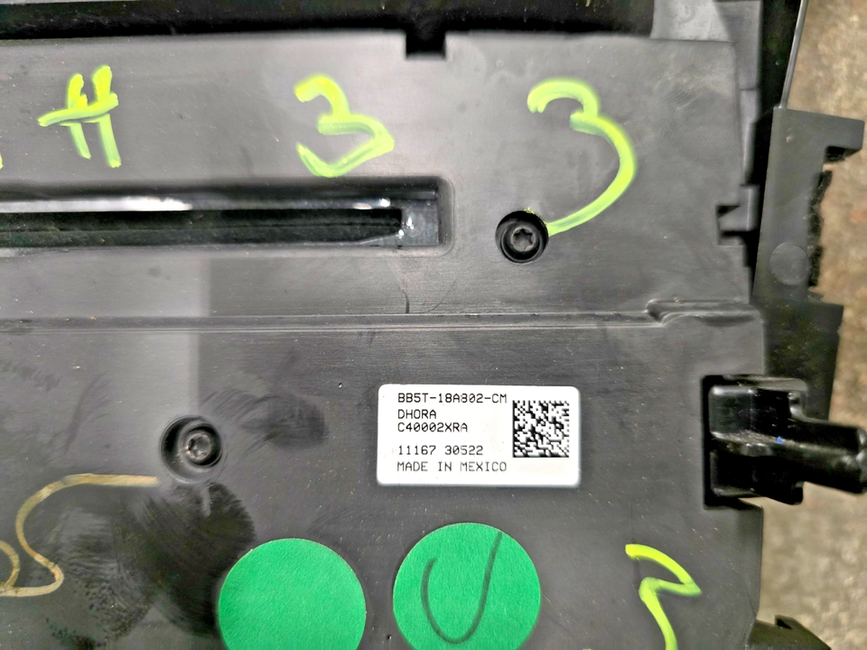 2011-2015 Ford Explorer 8” Sony Audio Radio Climate Control Panel BB5T ...