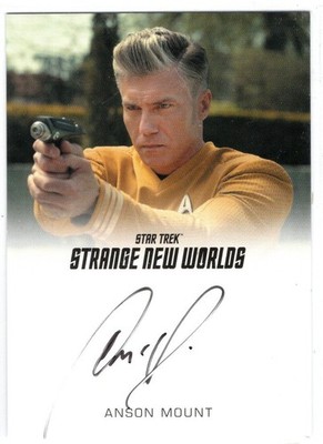 STAR TREK STRANGE NEW WORLDS S2 ANSON MOUNT AS CHRISTOPHER PIKE FB ...