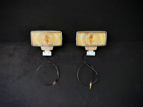 GENUINE TOYOTA FACTORY OEM FOG LIGHTS WITH BRACKETS & HARDWARE | eBay