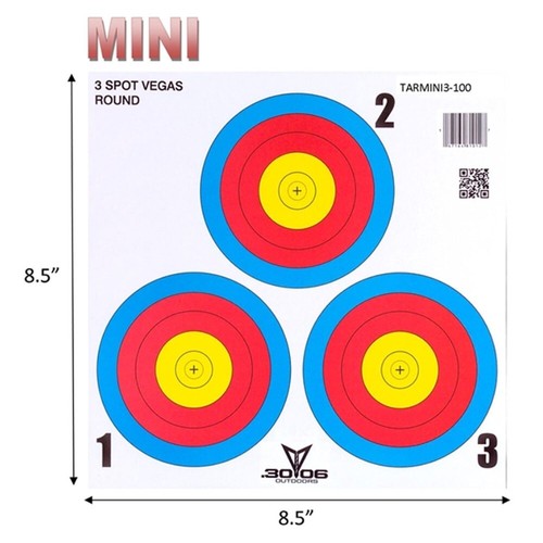 50pk Mini Vegas Target Faces | eBay