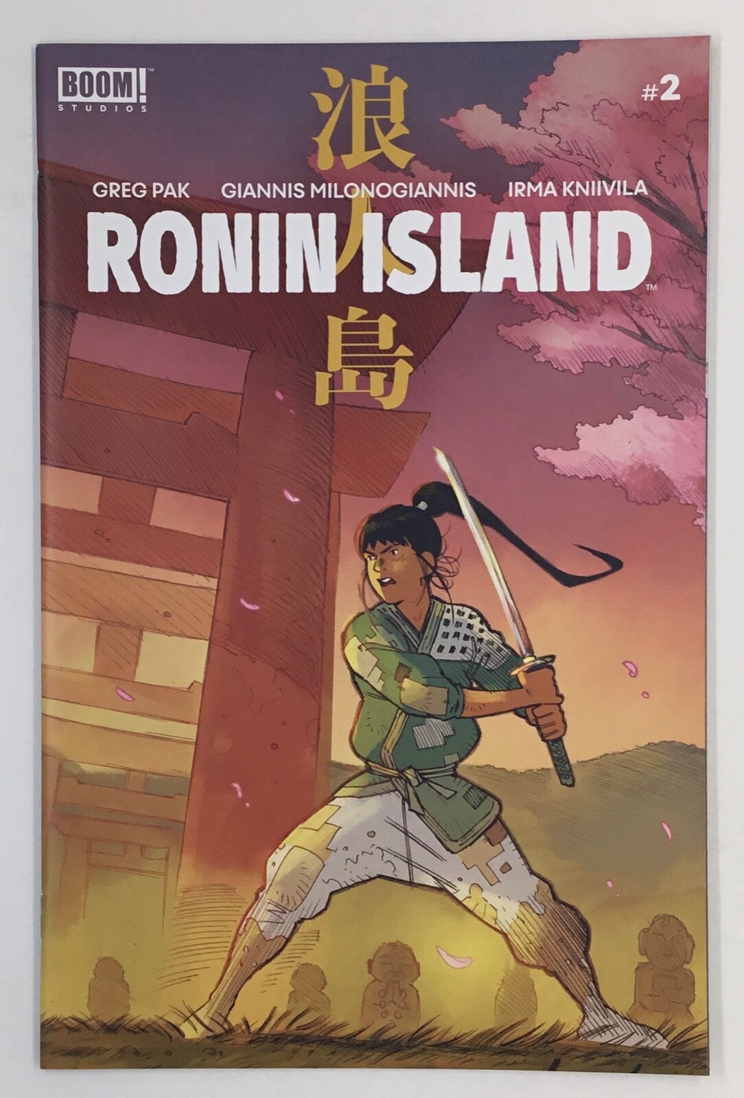 RONIN ISLAND # 2 Second Print VARIANT Comic Book Samurai Story Brand ...