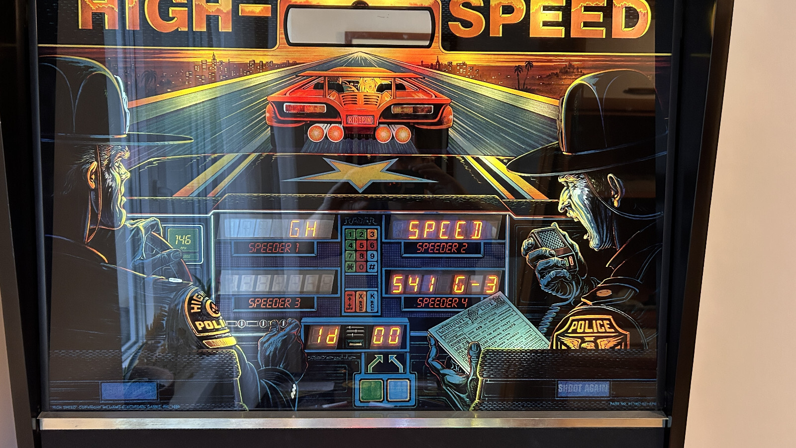 Williams High Speed Flipper Pinball Flipperautomat | eBay.de