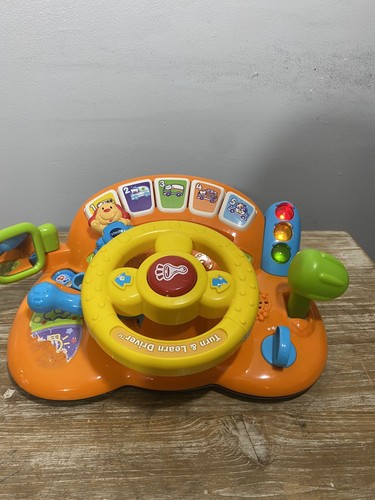 Vtech 80-166601 Turn and Learn Driver Toy - Yellow | eBay
