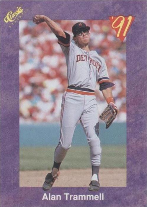 1991 Classic - Alan Trammell #97 for sale online | eBay