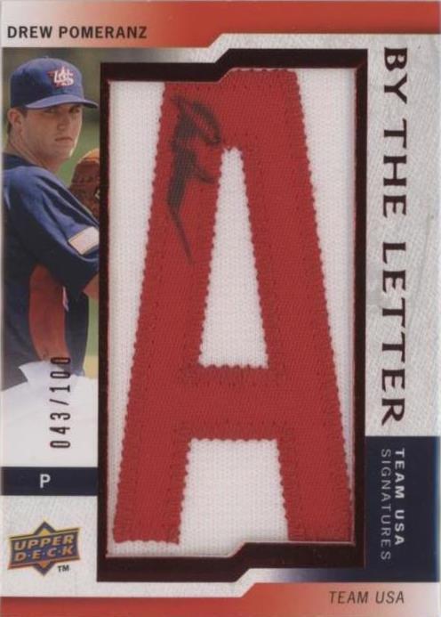 2009 Upper Deck Signature Stars - USA by the Letter Signatures Drew ...