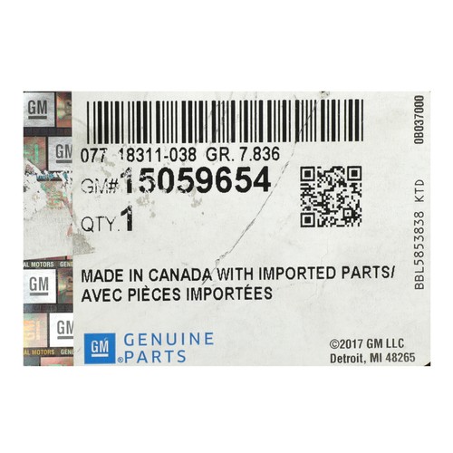 NEW GENUINE Front Bumper Inner Mounting Bracket Right 04-07 Chevrolet ...