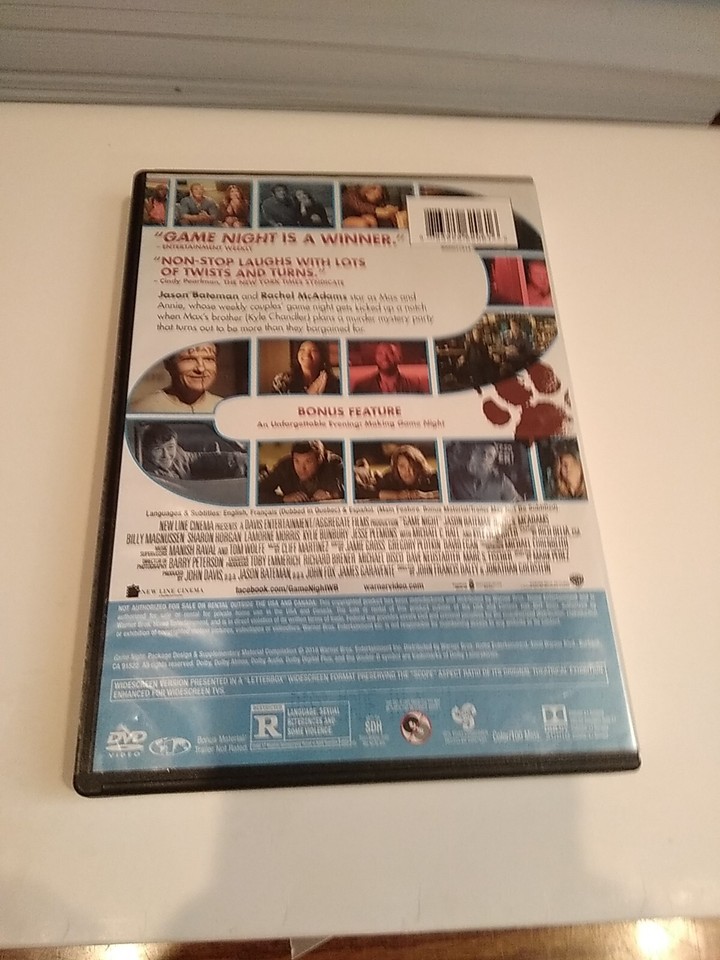 Game Night (DVD, 2018) 883929620616 | eBay