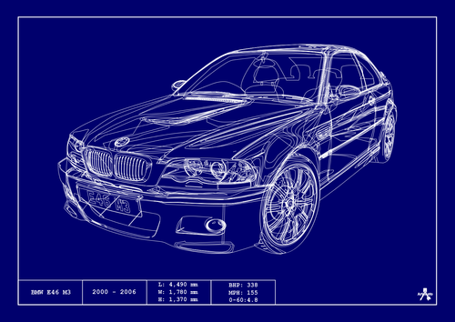 How To Draw A Bmw M3 Step By Step