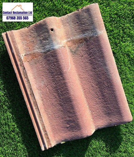 RECLAIMED Sandtoft Concrete Double Pantiles - Rustic Red (NR-13DS) | eBay