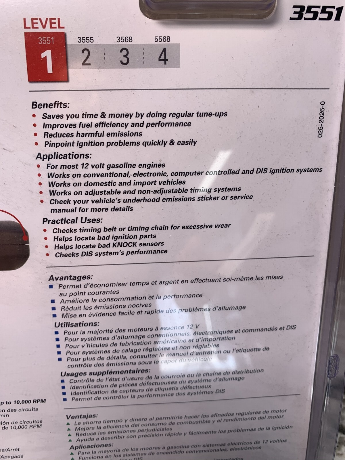 Innova 3551 Inductive Timing Light for sale online | eBay