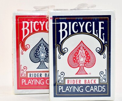 BICYCLE PLAYING CARDS 2 Decks NEW/UNOPENED RIDER BACK 808 Poker (5E) | eBay