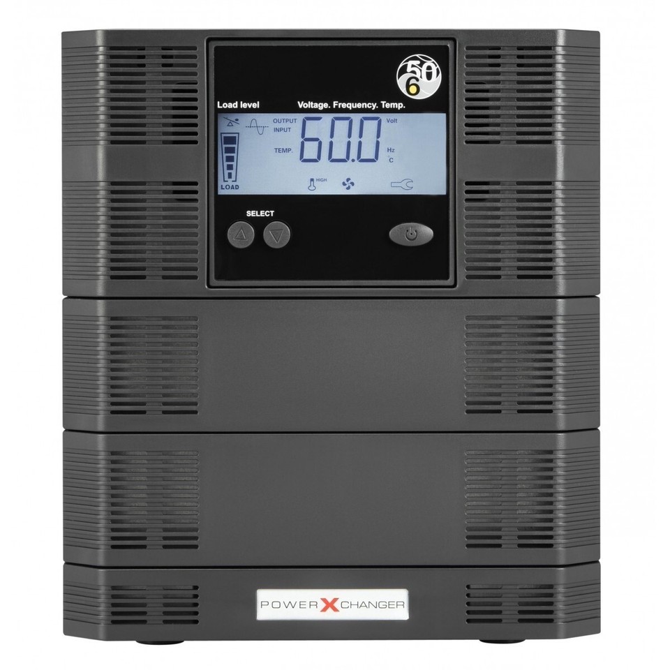 120 Volt/60Hz AC Power Source Step-Down Voltage Frequency Converters EX ...