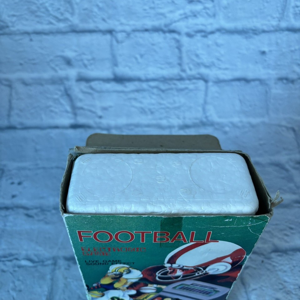 Vintage 1978 Electronic Football Handheld Game 003201 Tested Works ...