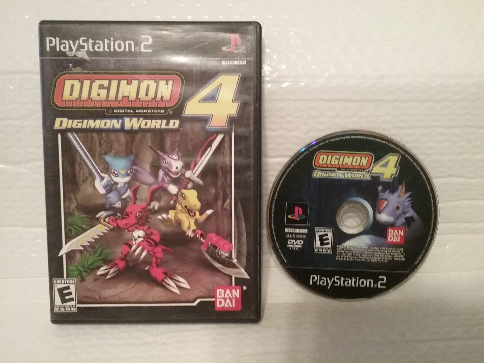 Digimon World 4 (Sony PlayStation 2, 2005) No Manual 45557180225 | eBay