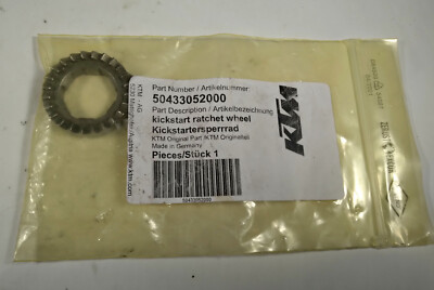 1 NEW KTM 50433052000 KICKSTART RATCHET WHEEL NIB ***MAKE OFFER*** | eBay