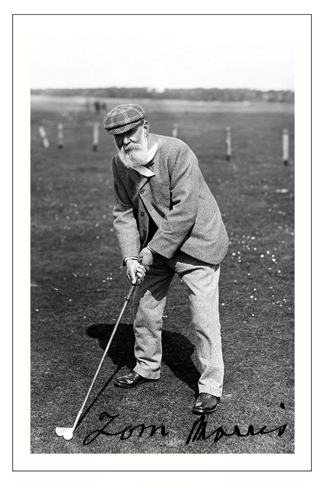 OLD TOM MORRIS GOLF SIGNED AUTOGRAPH PHOTO PRINT | eBay