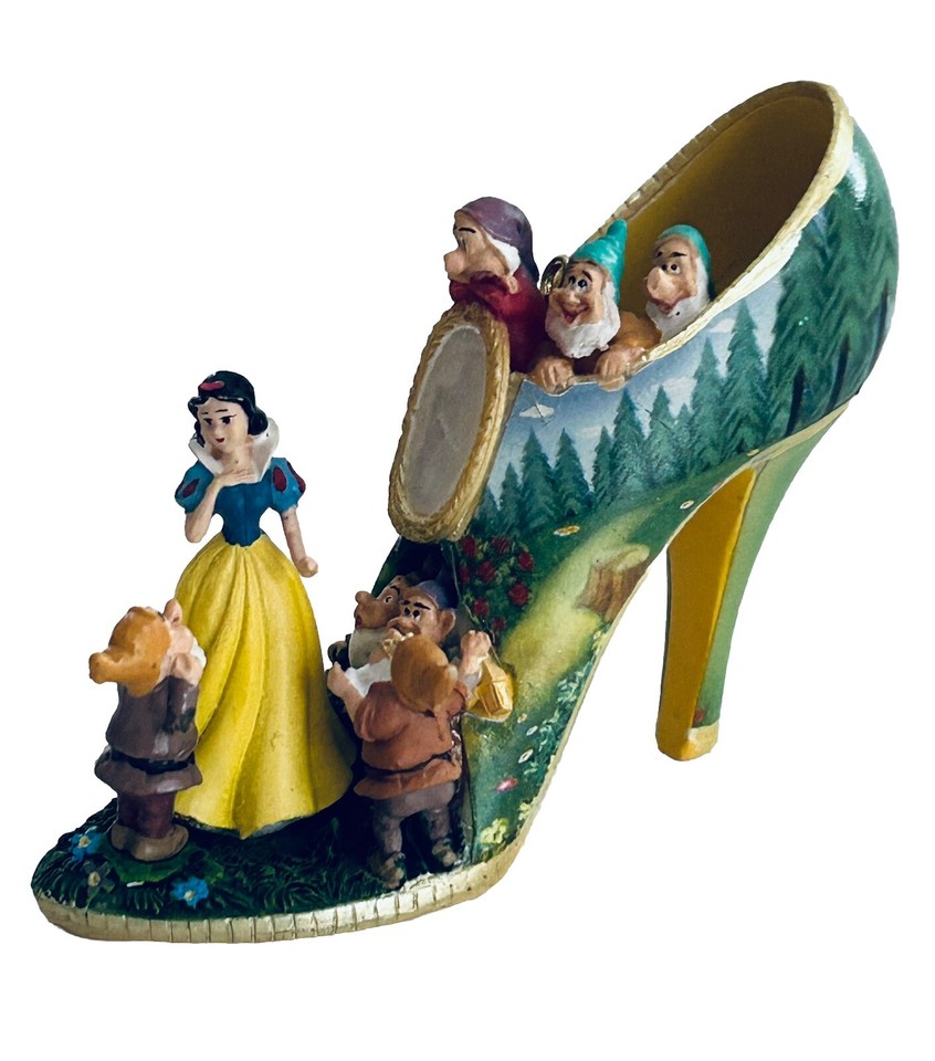 Set Of 6 Once Upon A Slipper Disney Princess Shoe Figurines Bradford ...