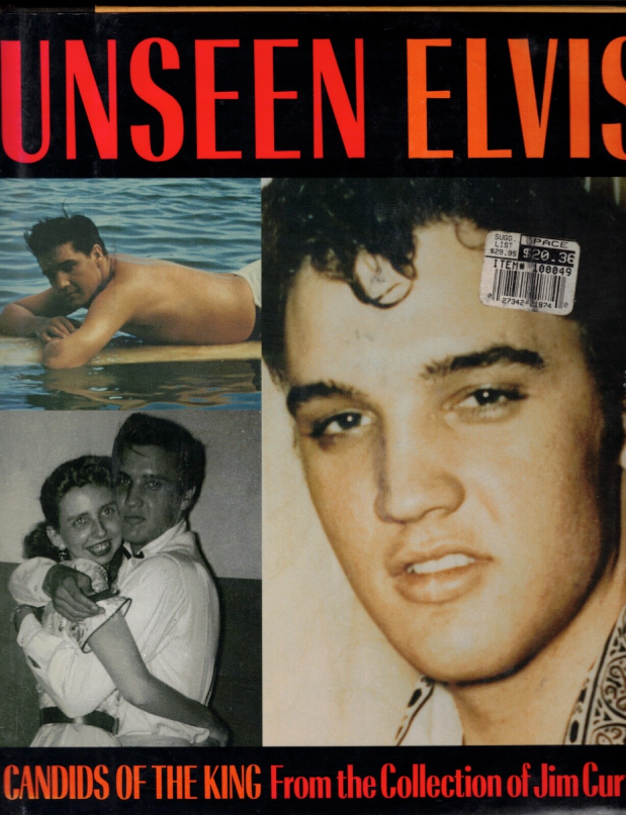 ELVIS PRESLEY UNSEEN ELVIS CANDIDS OF THE KING HARDCOVER BOOK | eBay