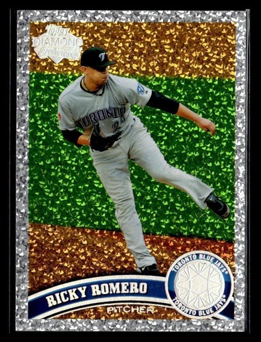 2011 Topps #148 Ricky Romero Diamond Anniversary | eBay