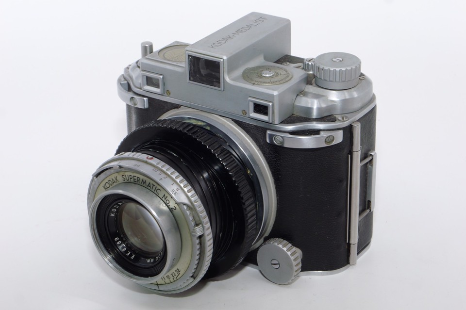 Kodak Medalist I 6x9cm Rangefinder 620 Film Camera. CLA'd. Groung Glass ...