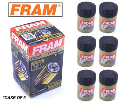 6-PACK - FRAM Ultra Synthetic Oil Filter - Top of the Line - FRAM's ...
