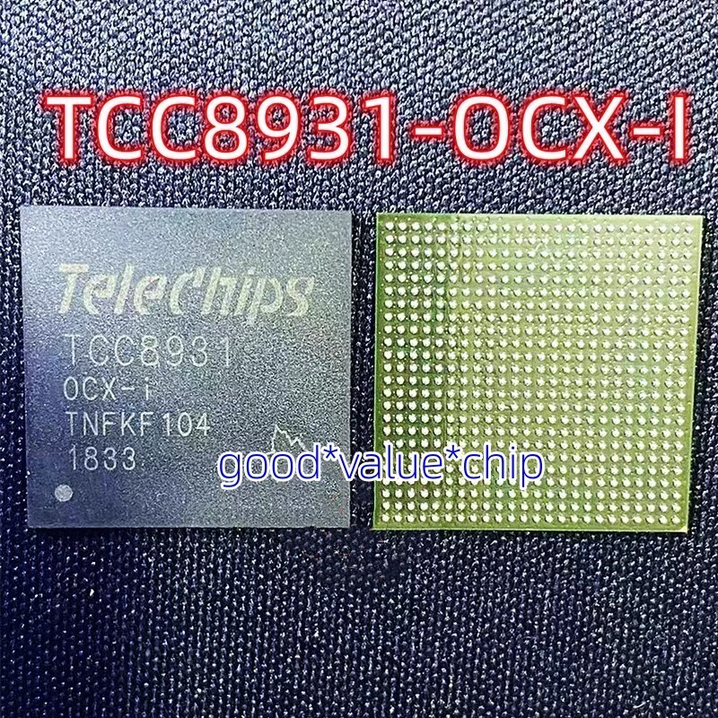 2PCS/Lot Used TCC8931-OCX-I TCC8931-0CX-I BGA With Balls Chipset ICs B3 ...