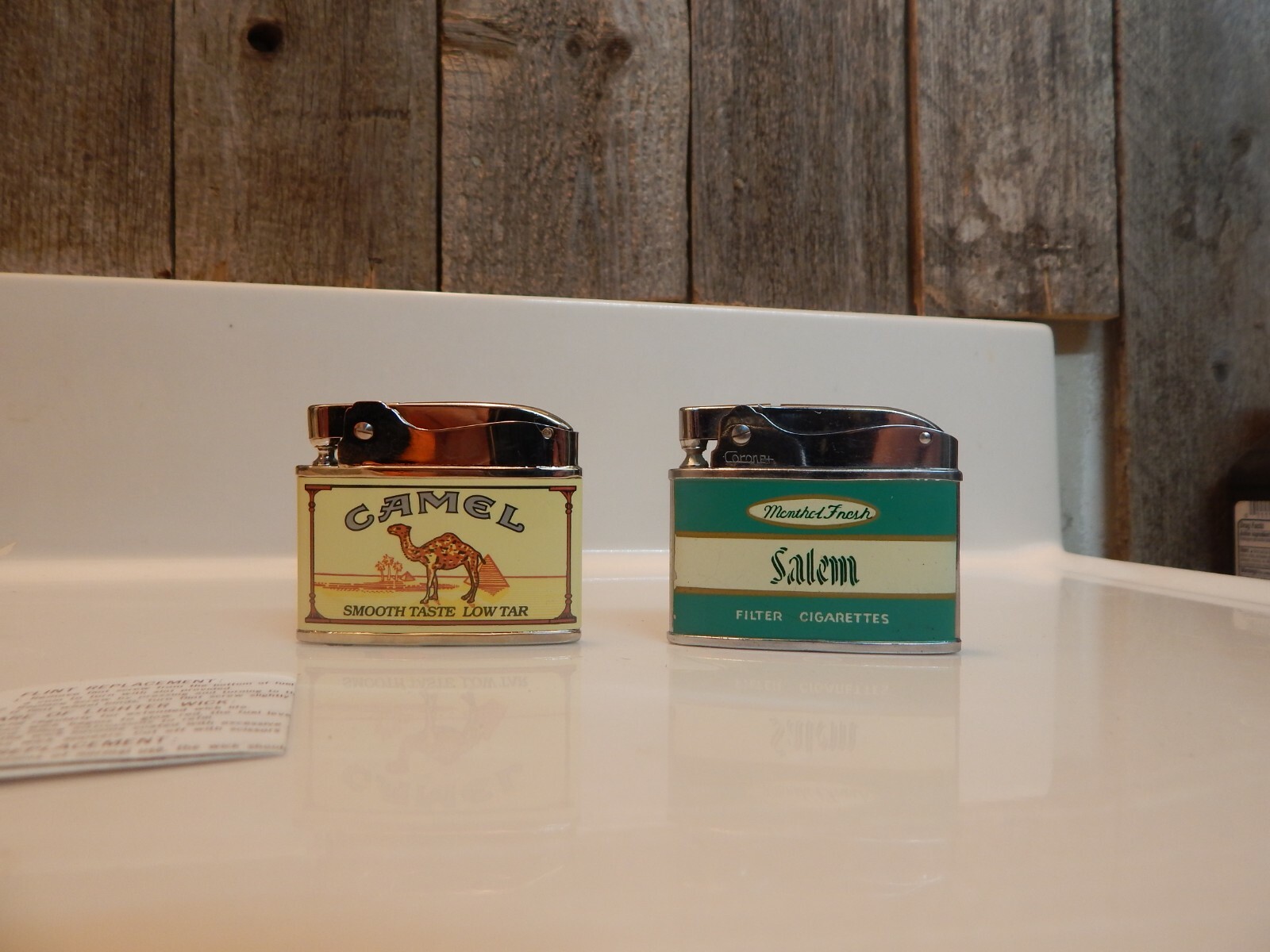 Vintage Salem Coronet Super Lighter and Camel Firebird Lighter | eBay