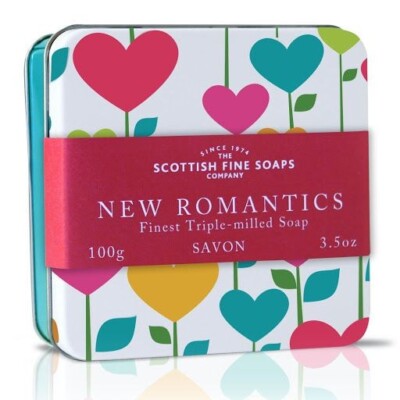 The Scottish Fine Soaps New Romantics Love Heart Triple Milled Soap ...