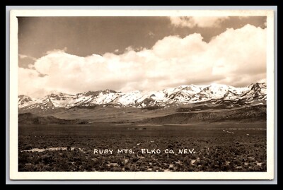Post Card - RPPC - Ruby Mountain - Elko County, Nevada | eBay