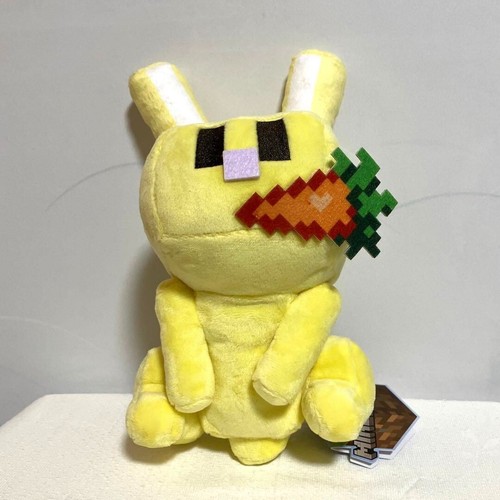 Minecraft Rabbit Spring Design Baby Plush Toy Doll 7.8in Yellow Furyu ...