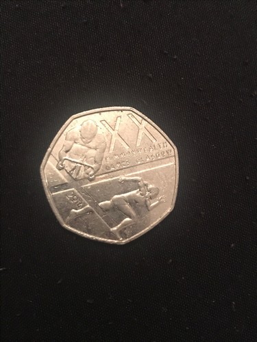 50p Commonwealth Games Glasgow 2014 - Fifty Pence Coin - Circulated VGC ...