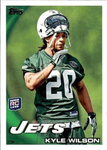 2010 Topps #399 Kyle Wilson RC New York Jets Football | eBay