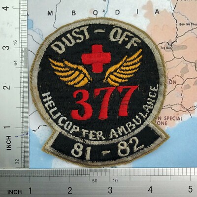 Patch , DUST OFF , 377th , HELICOPTER , dust off , patch | eBay