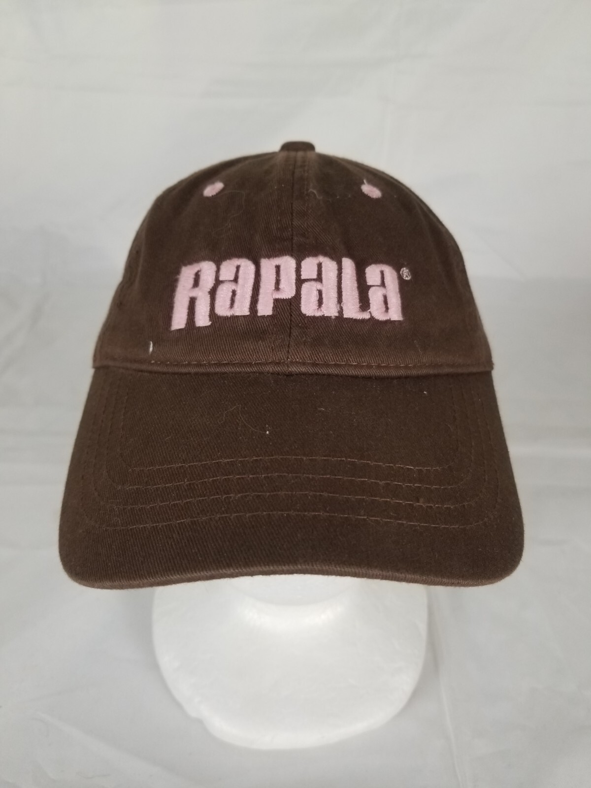 Rapala Womens Brown Pink Logo Embroidered Causal Adjustable Cap 100 ...
