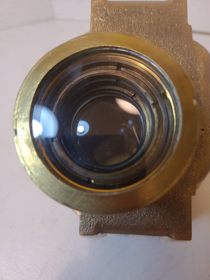 USN 1942 ww2 Navy telescope MK mark no 195 naval gun factory ship gun ...