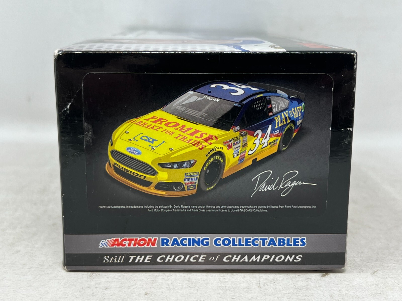 Lionel Racing Nascar #34 David Ragan CSX 2013 Ford Fusion 1:24 Diecast ...