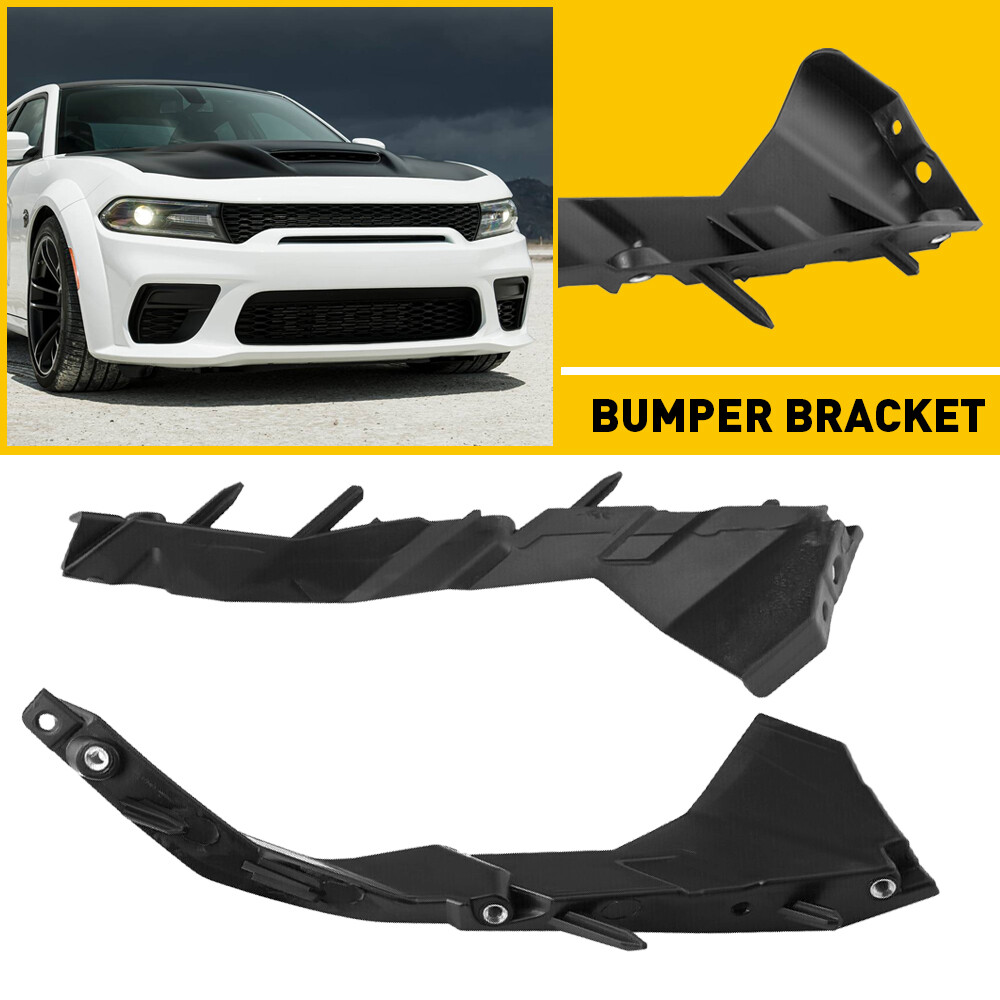 2 pcs Left&Right Front Bumper Brackets Kit for 2015-2021 Dodge Charger ...