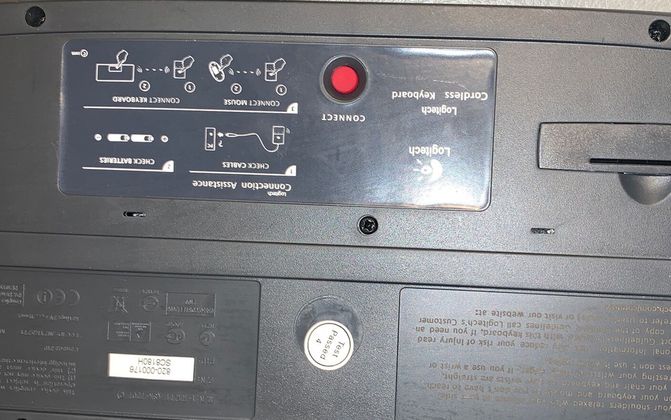 Logitech Cordless Desktop EX110 Wireless Keyboard | eBay